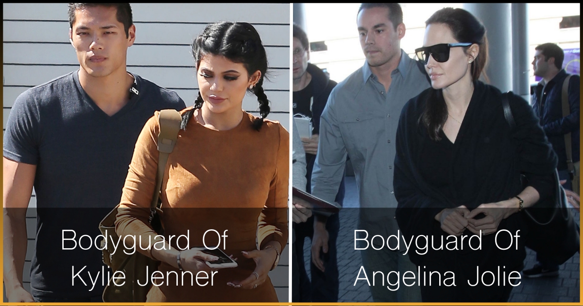 18 Celebrities Whose Bodyguards Are More Handsome Than Them