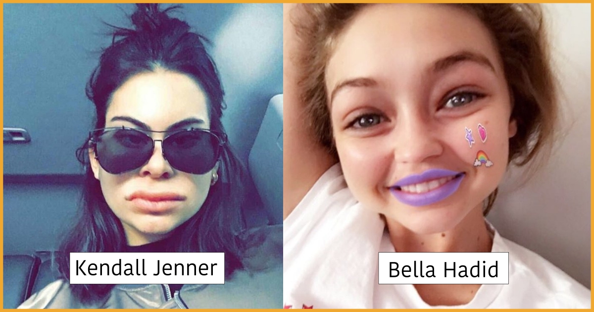 See How Your Favorite Hollywood Stars Look In Snapchat Filters!
