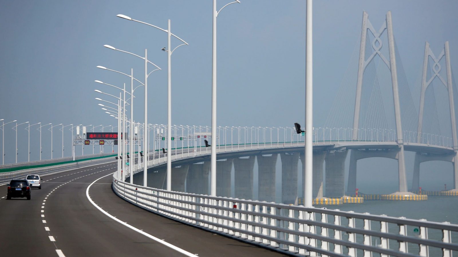 The World's Longest Sea-Crossing Bridge Built Up By China Is Finally Open