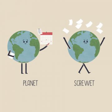 Funny Artist Draws A Sequence Of Foolish Puns And Their Opposites