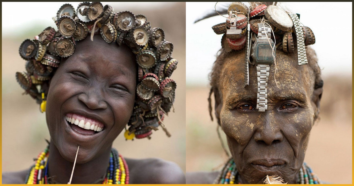 Meet The Talented Tribe In Ethiopia Who Turns Useless Garbage Into Jewelry
