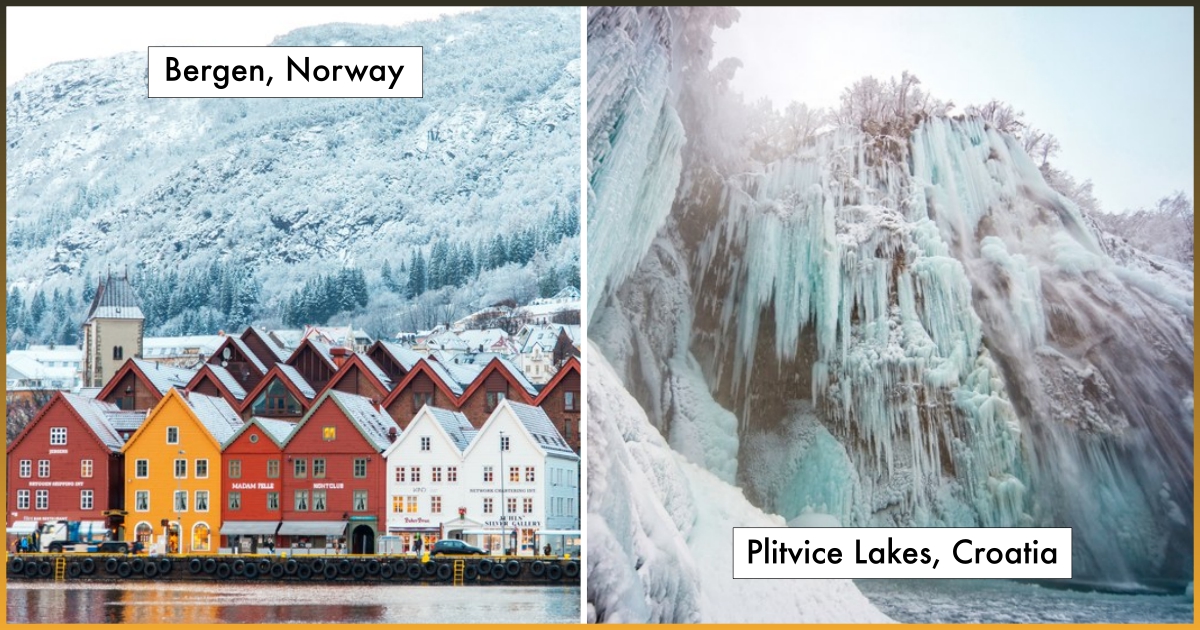 15 Divine Winter Locations Around The World That Transforms Into Icy ...