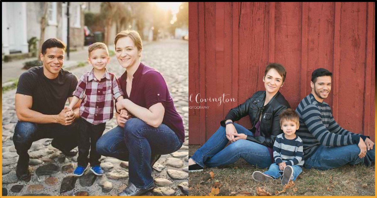 Divorced Couple Reunites Every Year To Take Family Pictures With Their Son