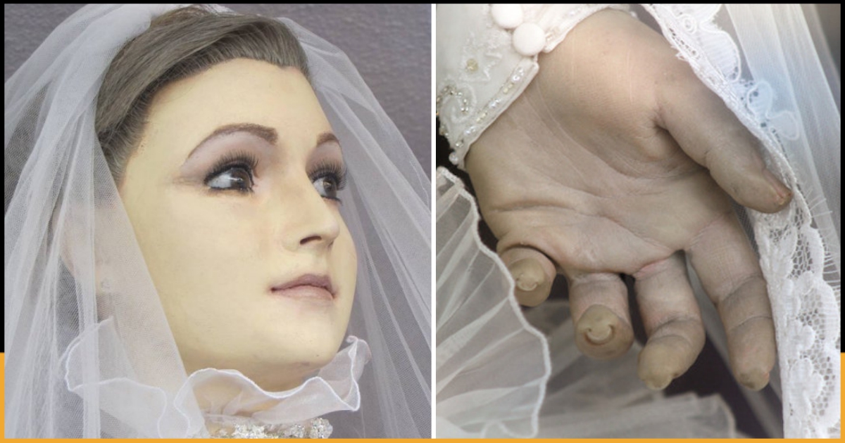 This Bridal Mannequin Is Believed To Be A Preserved Human Corpse