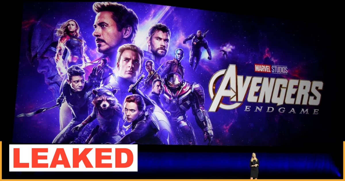 Avengers: Endgame Has Leaked Online Before It's Official Date Of Release