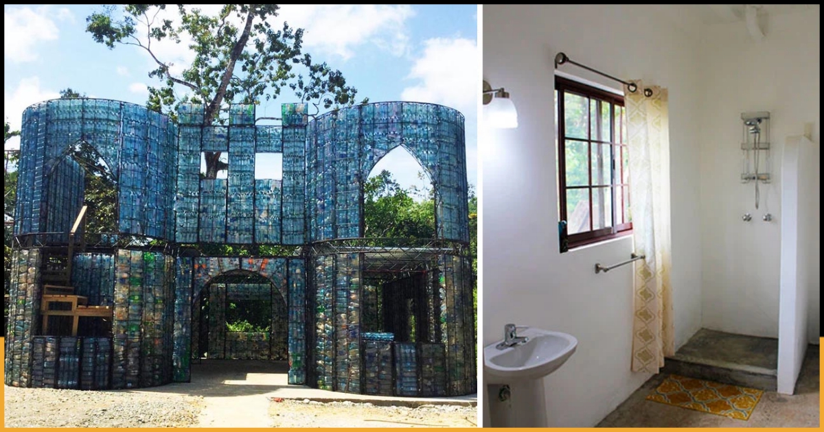 Man Builds Regular-Looking Plastic Bottle Homes And They Look Perfect