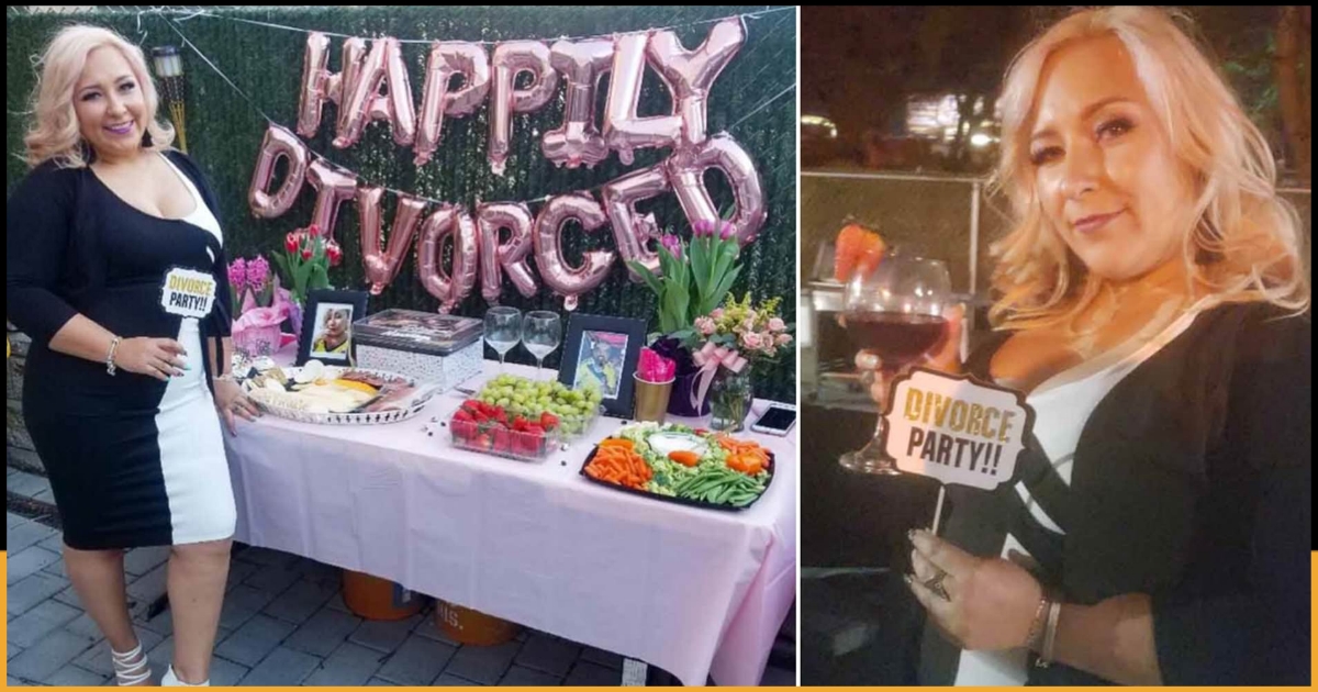 Woman Threw Herself A Divorce Party After Trying To File For Divorce ...