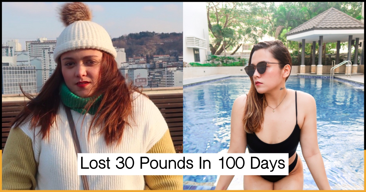 This Woman Lost 30 Pounds In 100 Days By Just Cutting Off 4 Things From ...