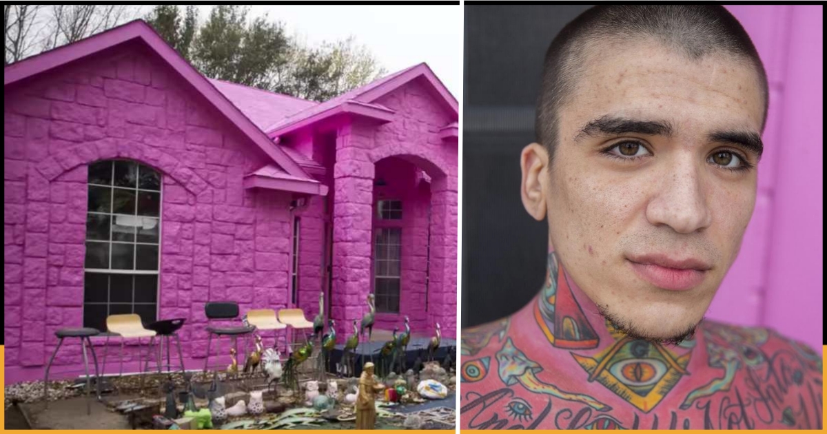 Man In Texas Paints His House In Shades Of Pink And Got Criticized By ...
