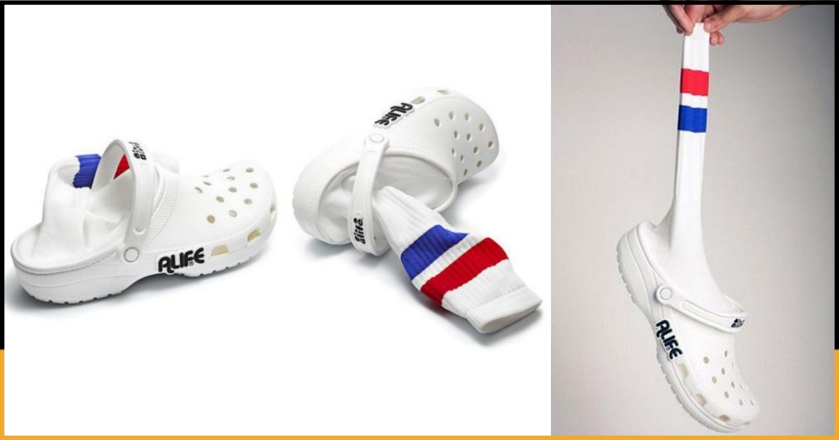 Alife Introduces Crocs With Socks Attached To It Especially For Summers