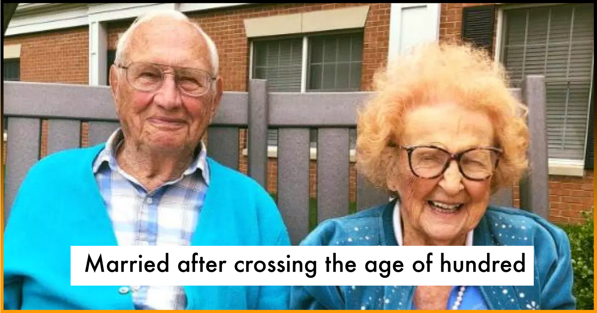 The Couple Madly In Love Tie The Knot After Crossing The Age of 100