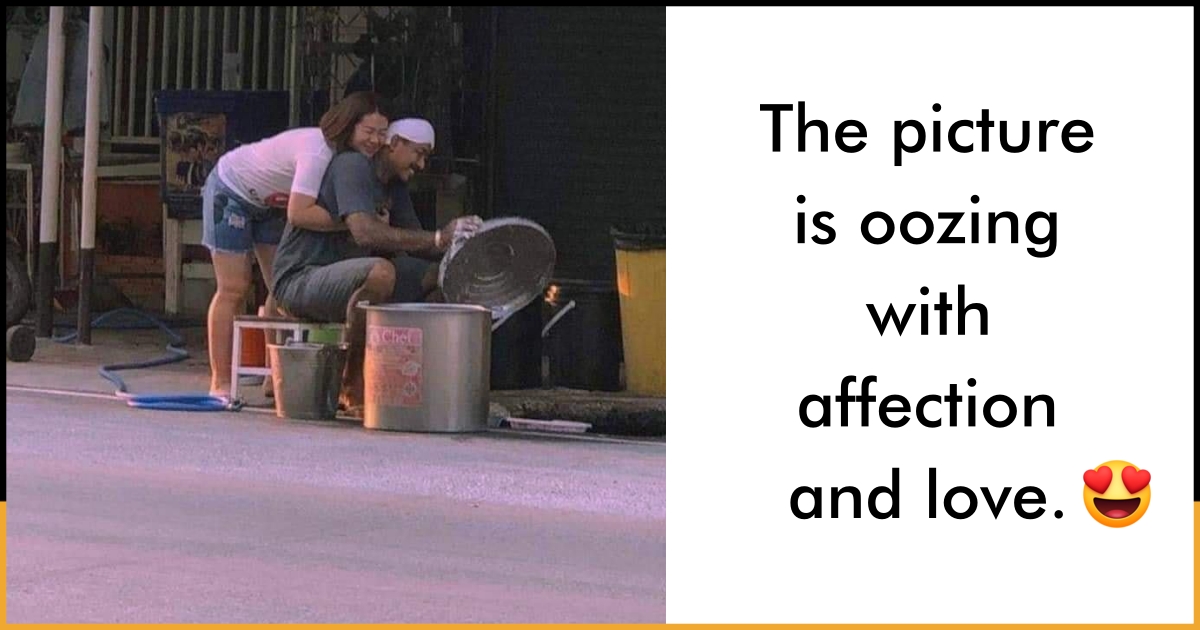 Viral Photo Of Couple At Roadside Proves That Being In Love Is Greater ...