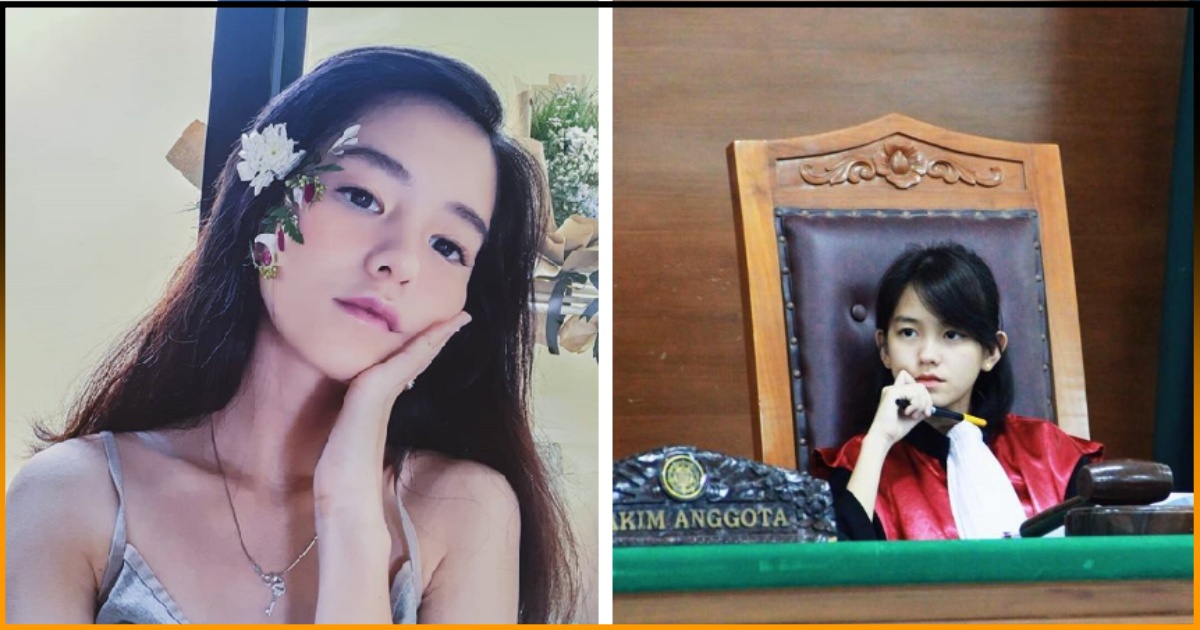 Gorgeous Girl In Judges' Robe Goes Viral, Sparks Questions Whether She ...