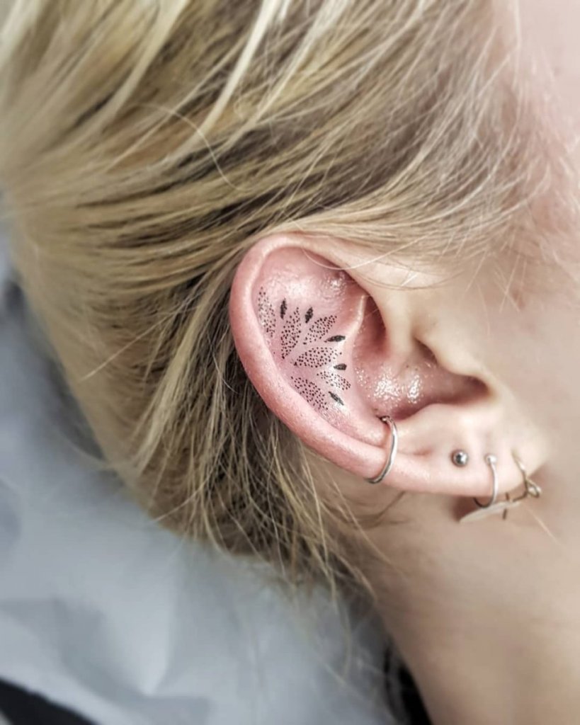 Ear Tattoo Designs To Get You Started With This New Domain Of Art
