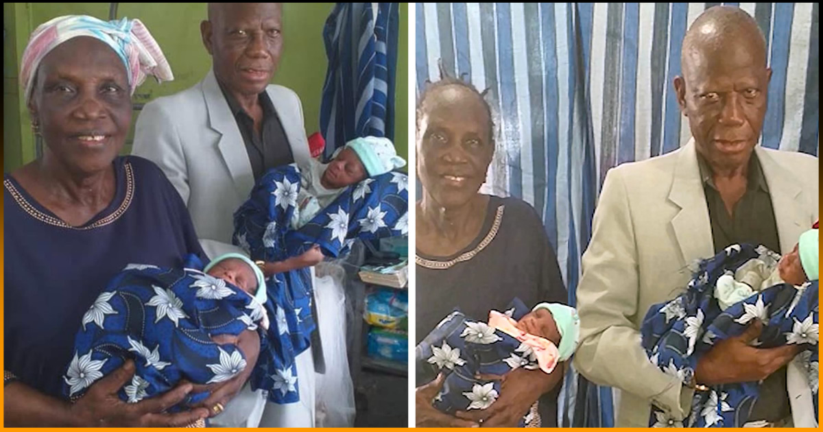68-Year Old Woman In Nigeria Gives Birth To Twins After 46 Years of Trying