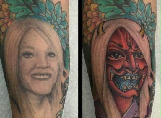 7 Hilarious Ways People Got Rid of Face Tattoos of Ex-lovers After Bad ...